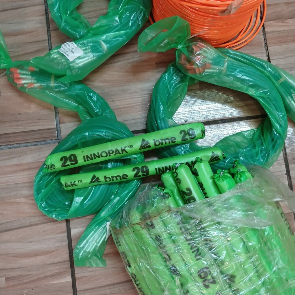Explosives and explosive components uncovered inside the bag of a ...